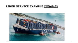 Shipping trade types tramp and liner shipping | PPTX