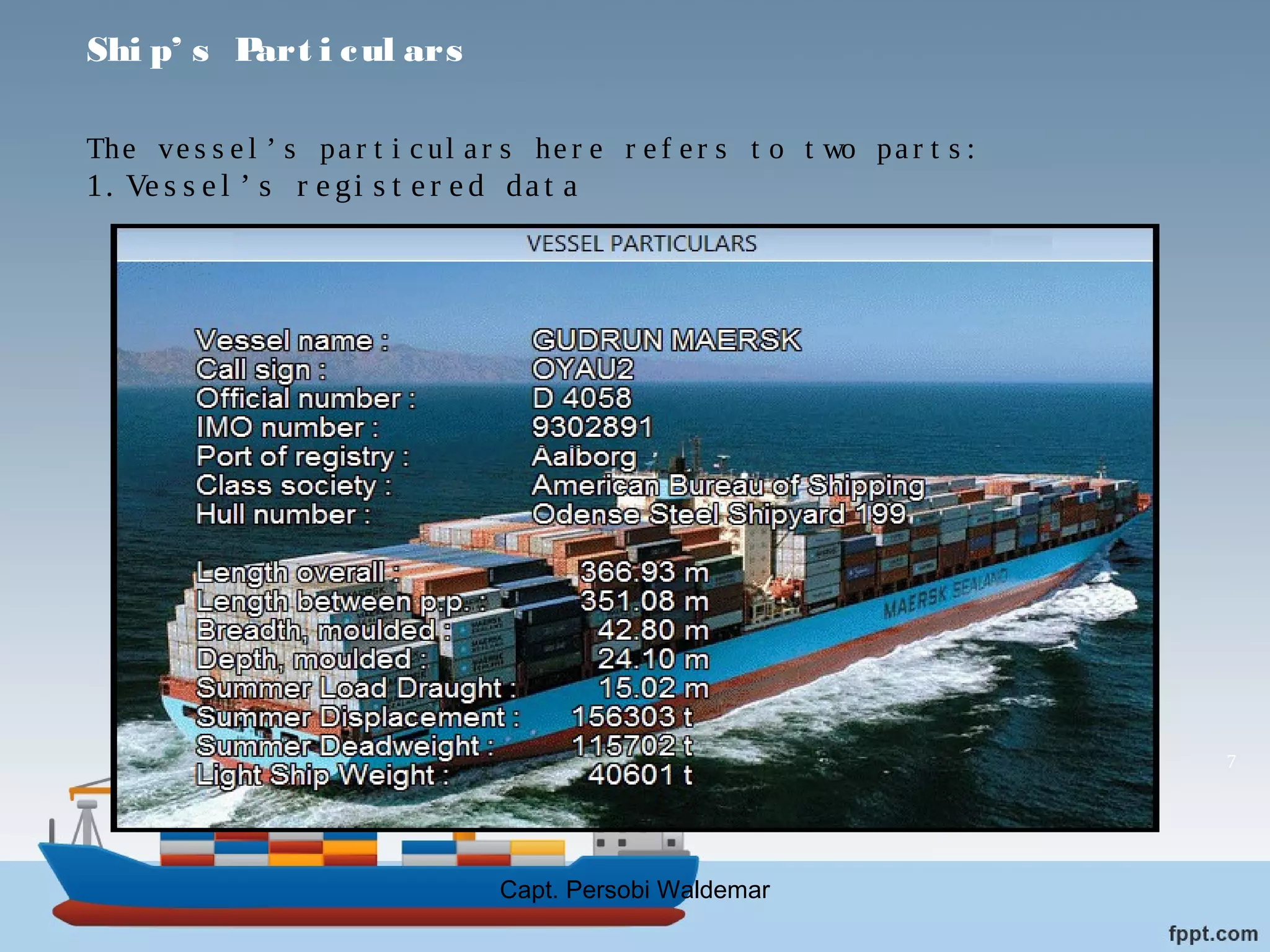 Ship planning part i | PPT