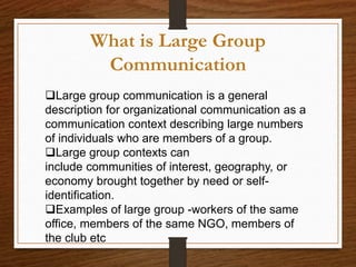 Group Communication | PPTX