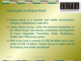 Shipra Mall | PPT