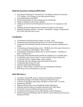 Shipra Batra Hr Manager [6+ Years] | DOC