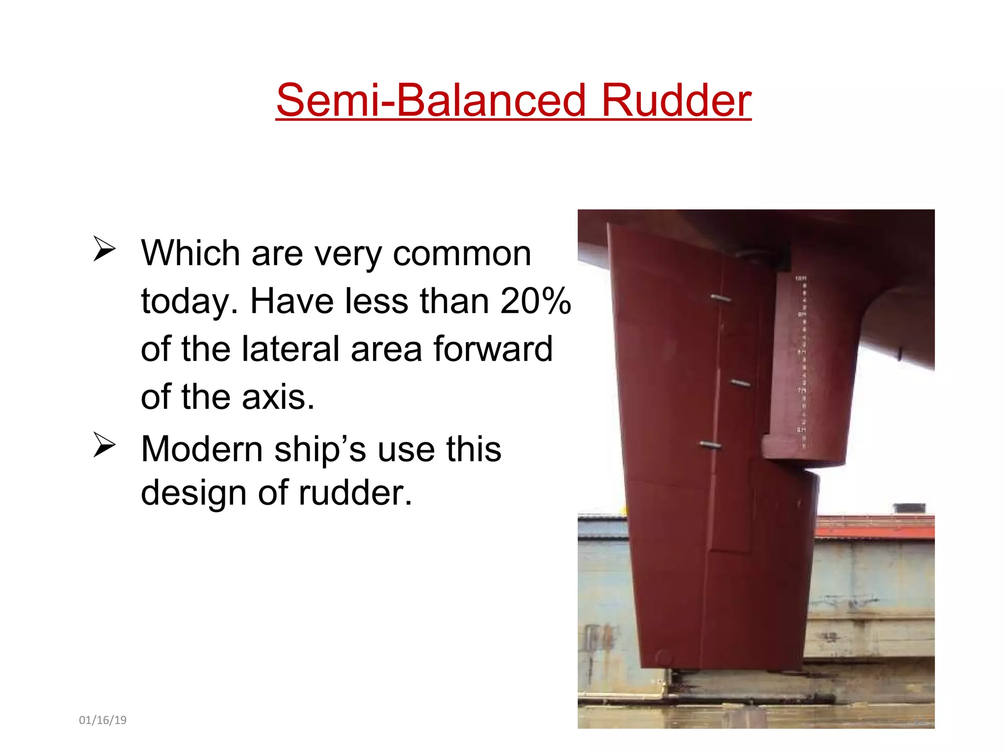 Ship Rudder | PPT