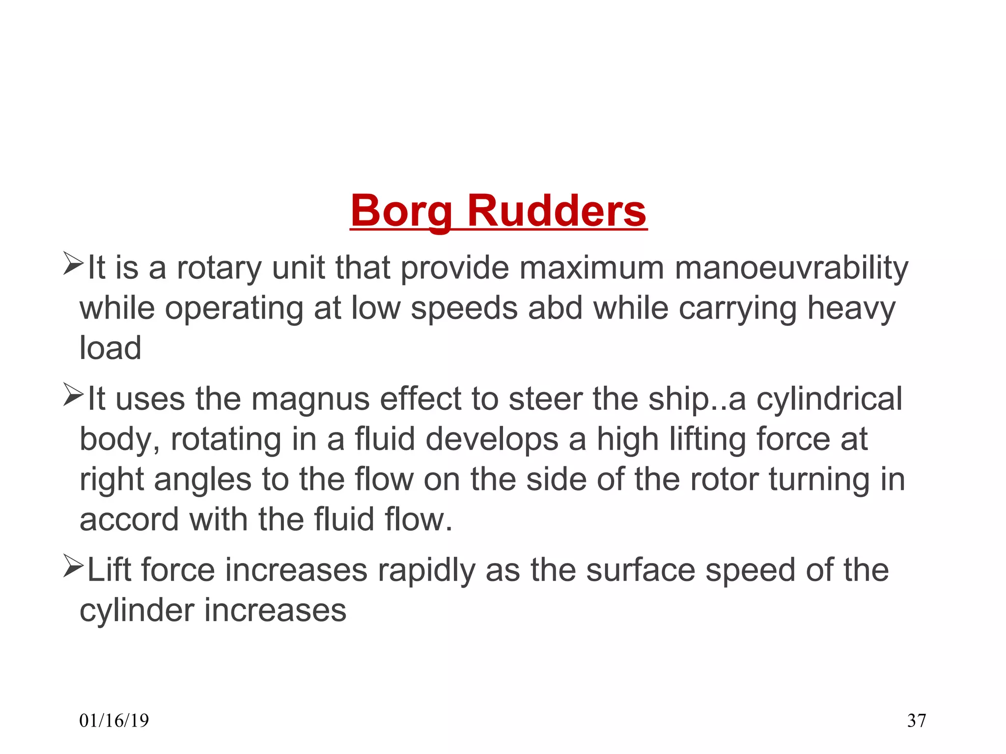 Ship Rudder | PPT