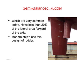 Ship Rudder | PPT