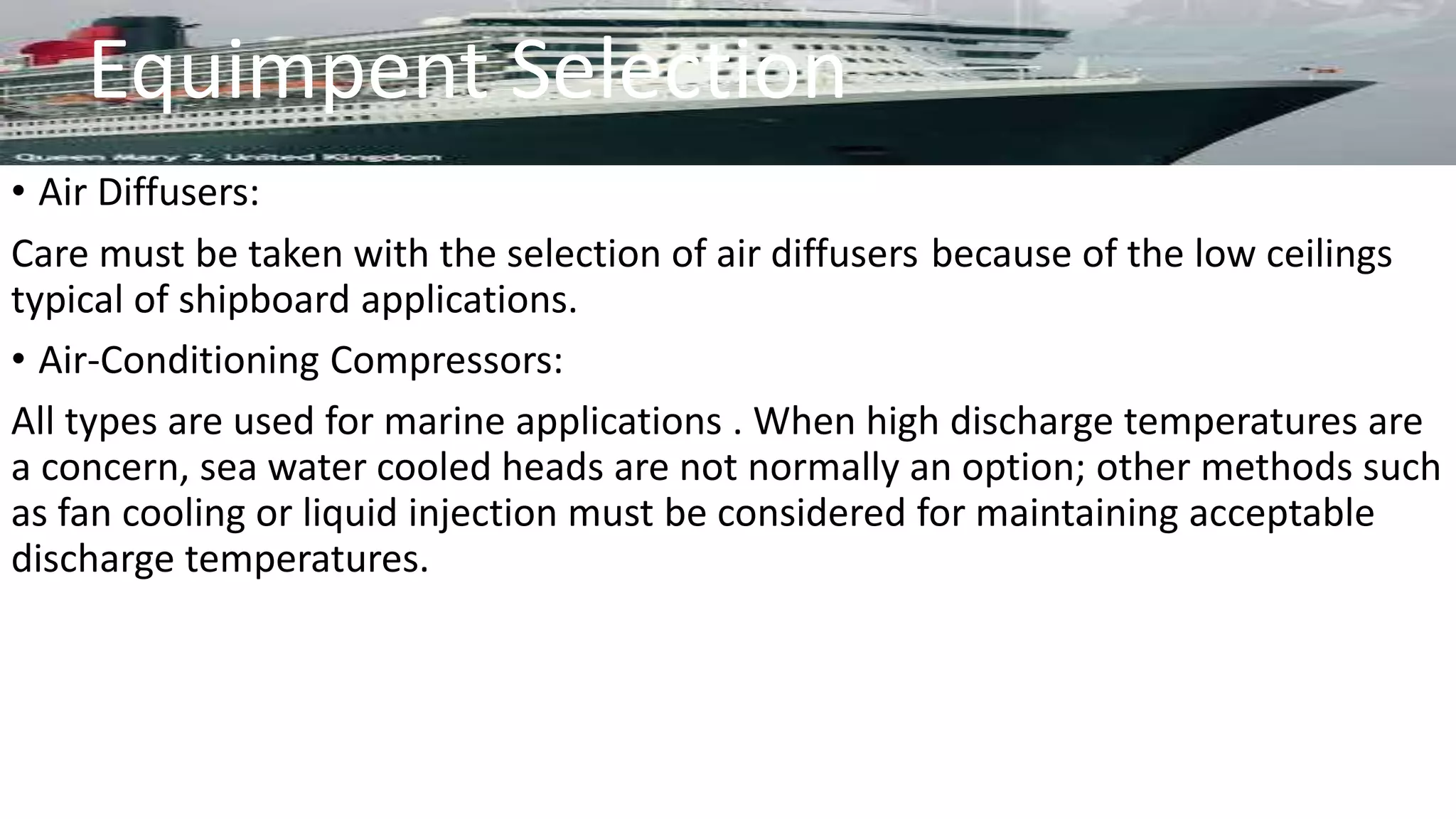 Ships air conditioning | PPTX