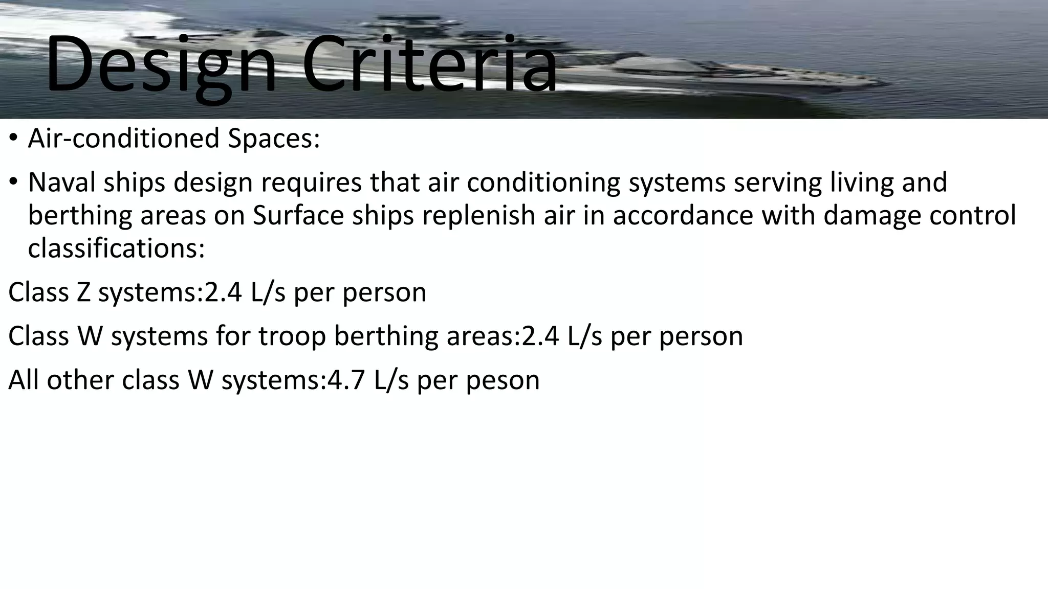 Ships air conditioning | PPTX