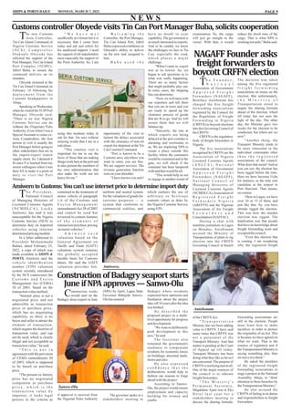 Ships and Ports Daily Newspaper | PDF
