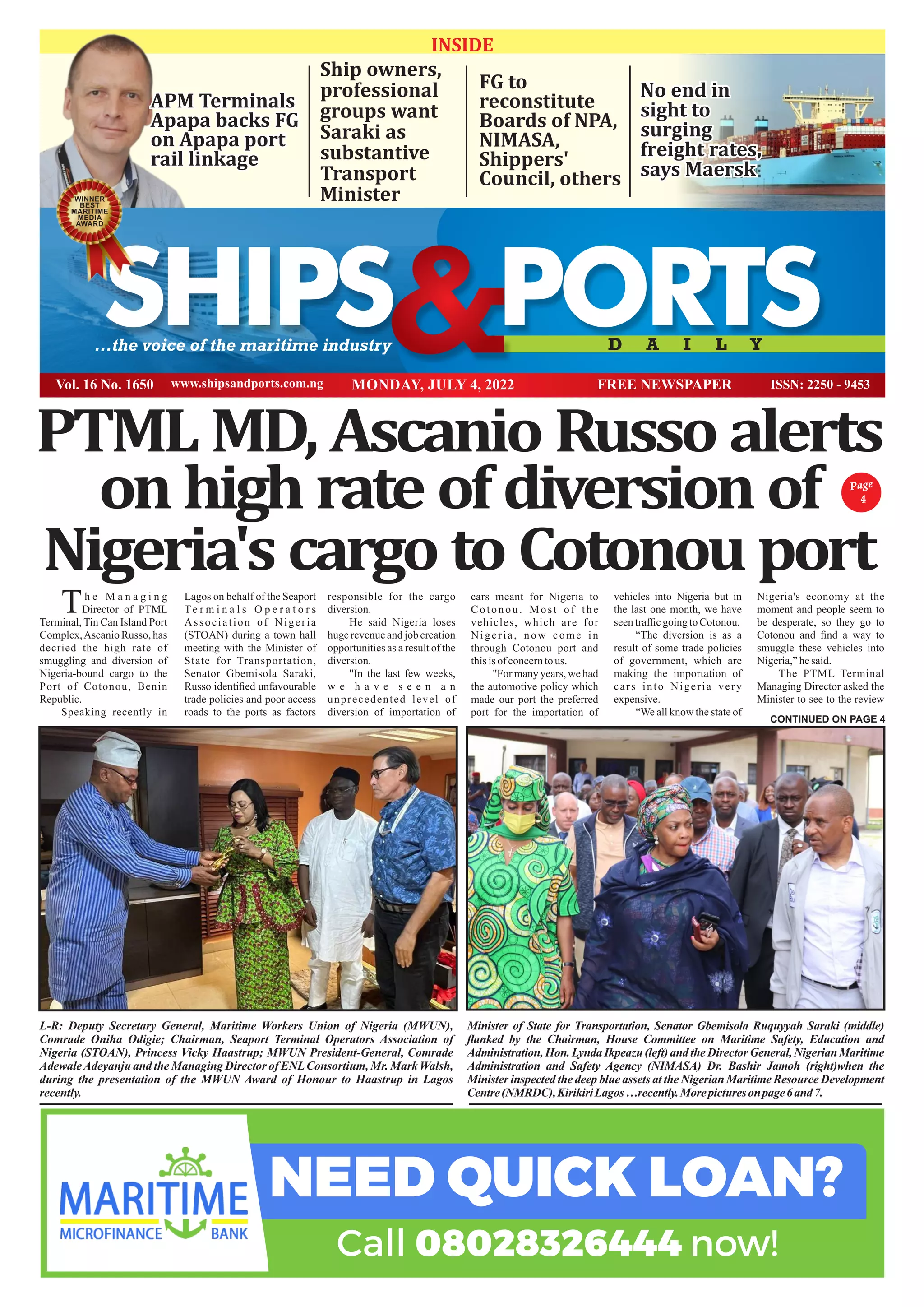 SHIPS AND PORTS DAILY NEWSPAPER.pdf