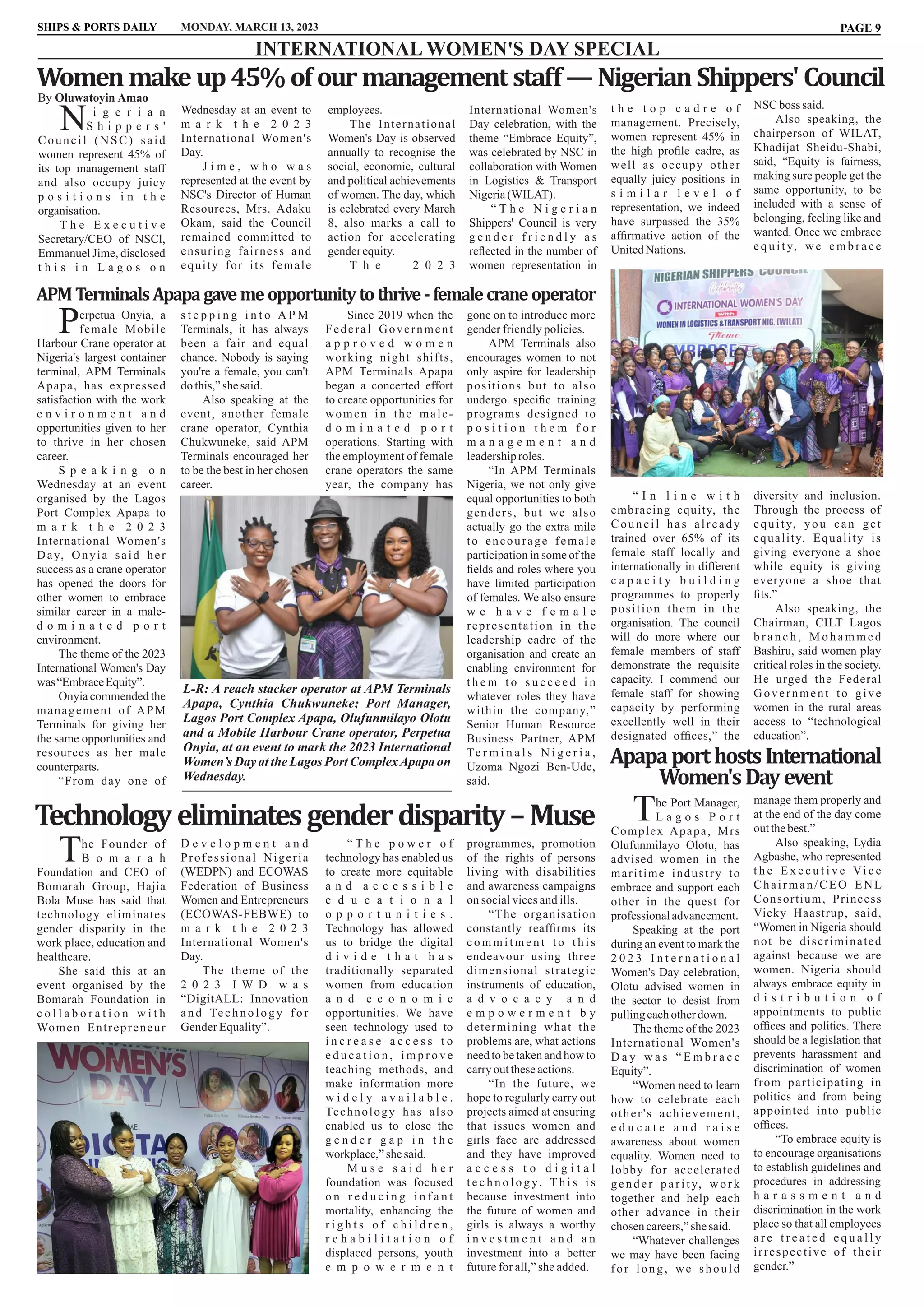 Ships & Ports Newspaper | PDF