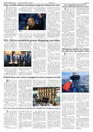 Ships & Ports Newspaper | PDF