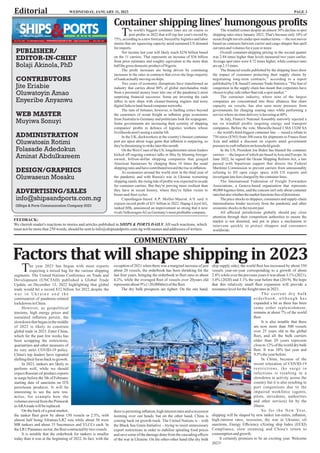 Ships & Ports Newspaper | PDF