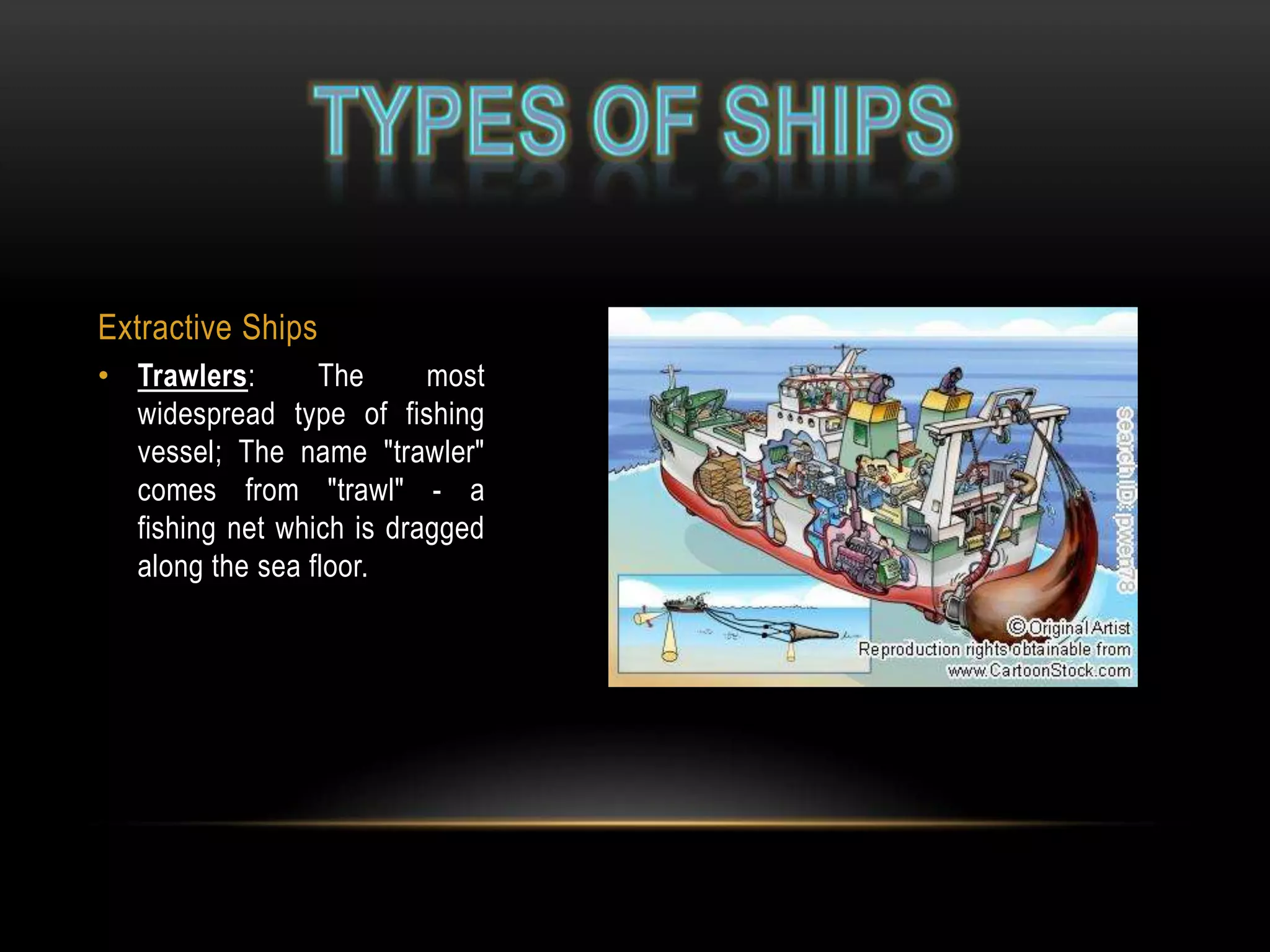 Ship´s dimension & types of ships | PPTX