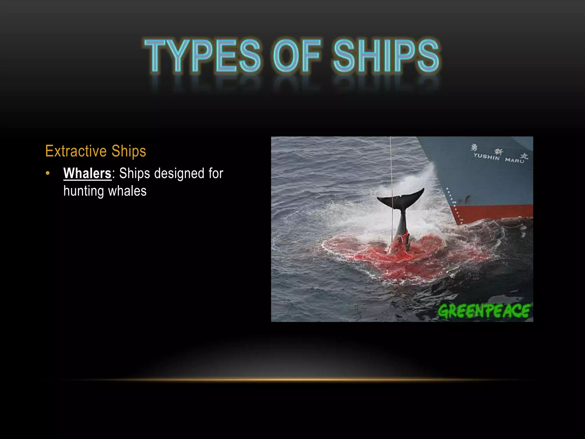 Ship´s dimension & types of ships | PPTX