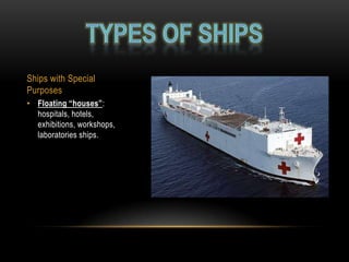 Ship´s dimension & types of ships | PPTX