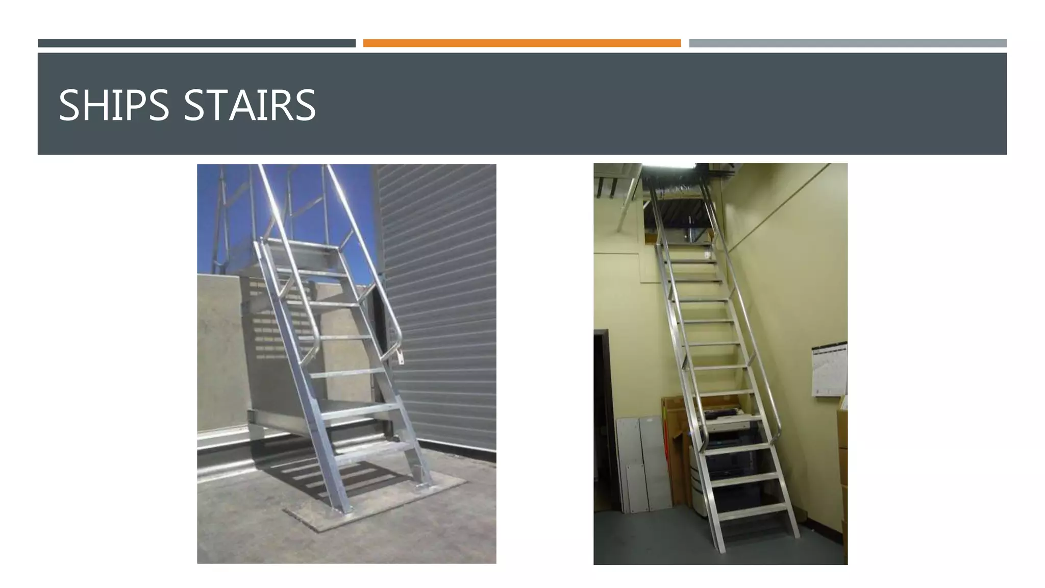 Ships ladder OSHA 1910.25 code 2018 | PPTX