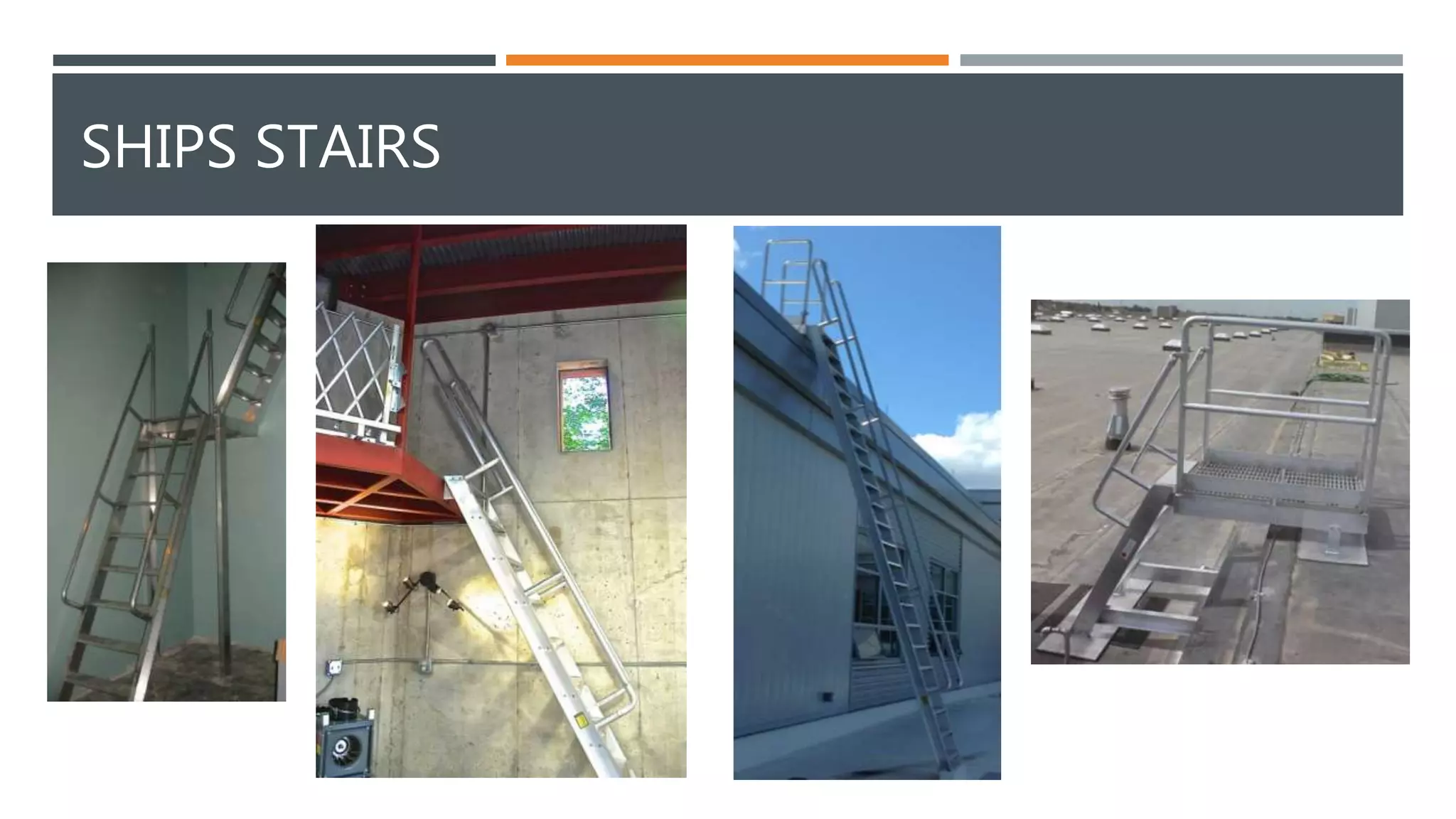 Ships ladder OSHA 1910.25 code 2018 | PPTX