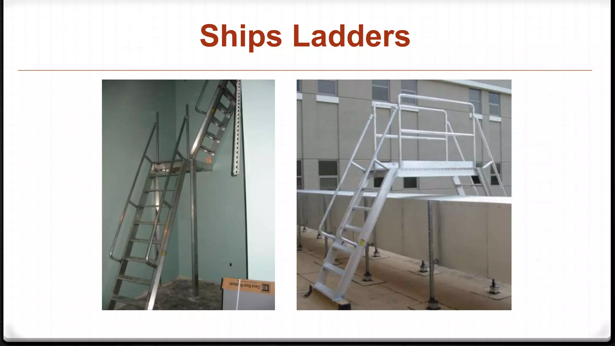 Ships Ladder Slide Share | PPTX