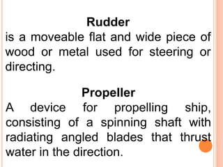 Ship`s Parts & terminologies for general direction.pptx