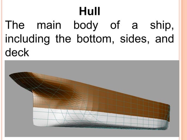 Ship`s Parts & terminologies for general direction.pptx | Cruises ...