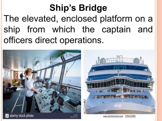 Ship`s Parts & terminologies for general direction.pptx | Cruises ...