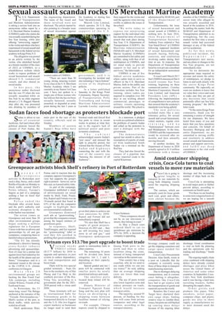 Ships & Ports daily newspaper | PDF