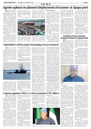 Ships & Ports daily newspaper | PDF