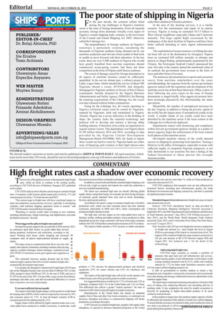 Ships & Ports Daily Newspaper | PDF