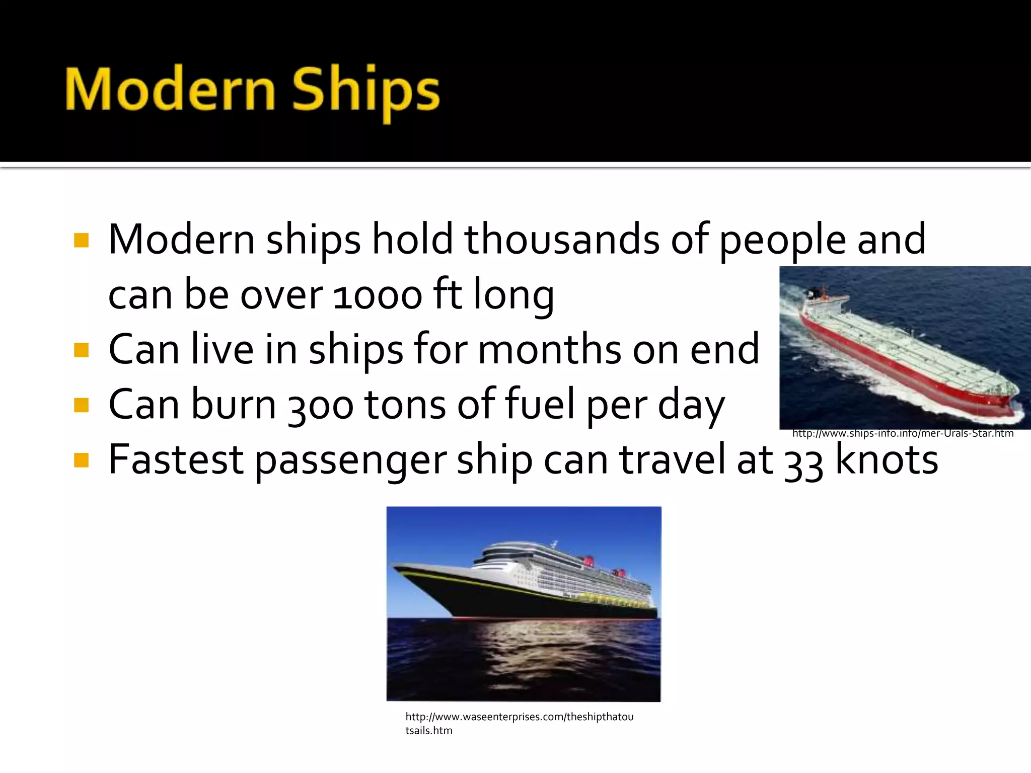 Ships powerpoint | PPT