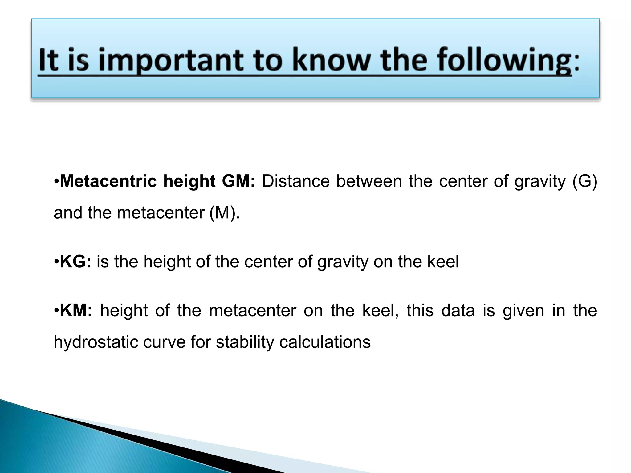 Ship stability | PPTX