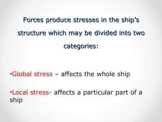 Ship stresses | PPT
