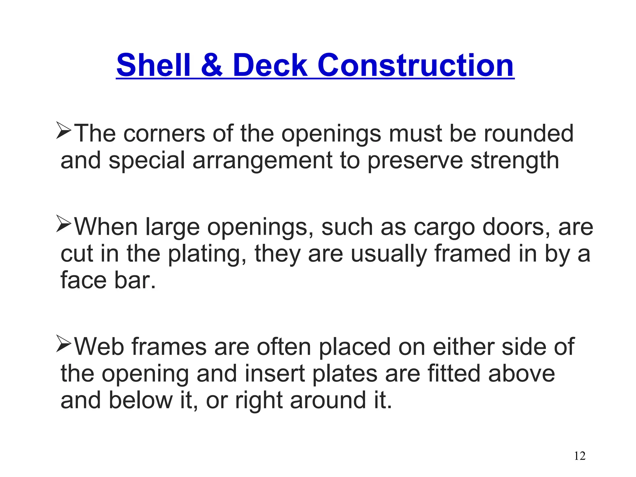 Ship Structural Components | PPT
