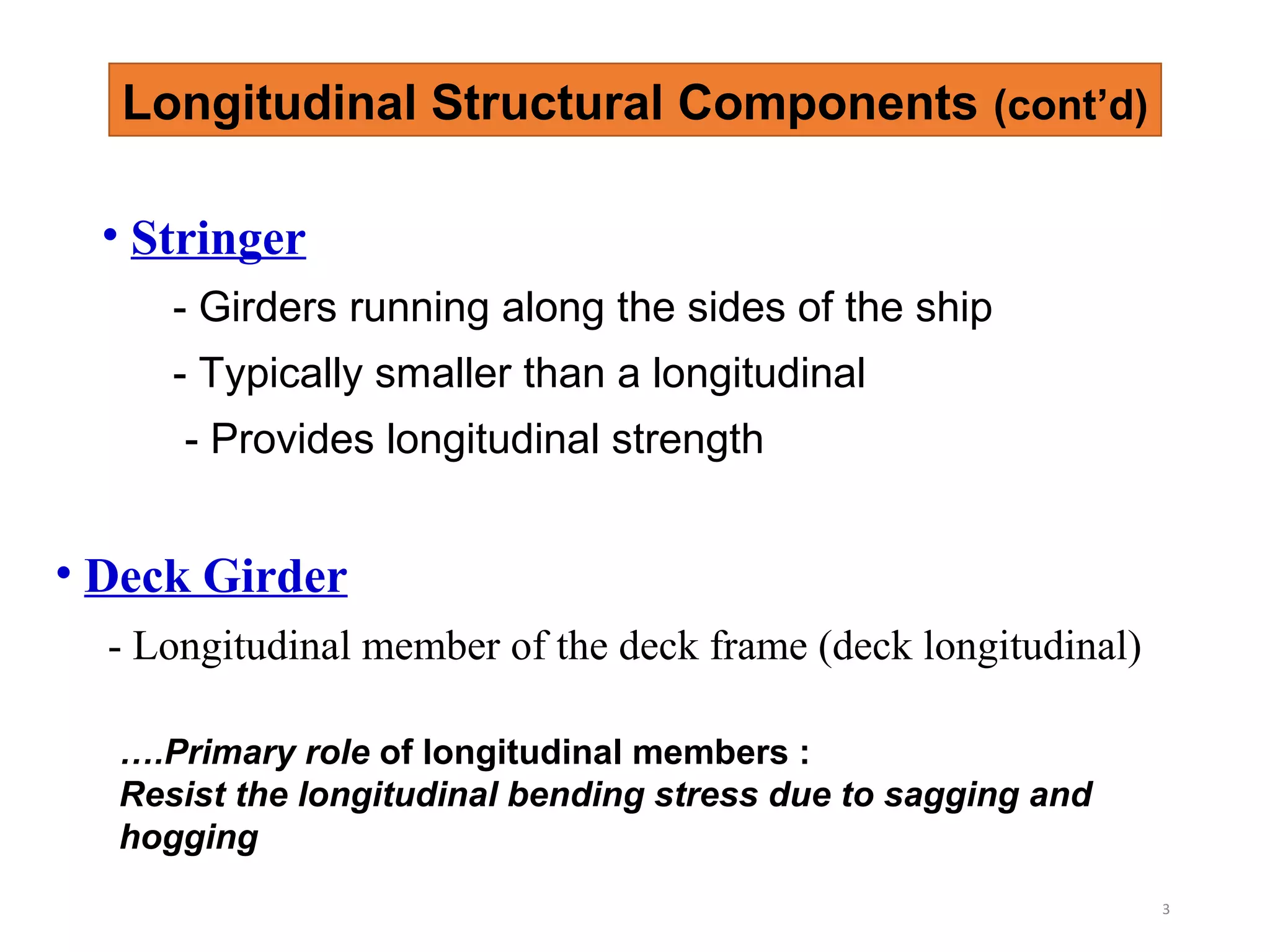 Ship Structural Components | PPT