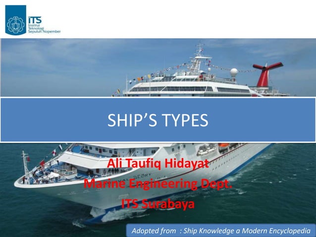Ship’s types | PPTX