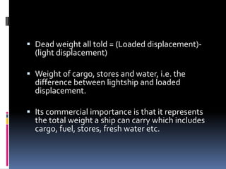 Ship terminologies – organizations & chartering | PPTX