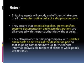Ship terminologies – organizations & chartering | PPTX