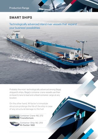 Shipyard Begej Company Profile | PDF | Cruises | Travel Type