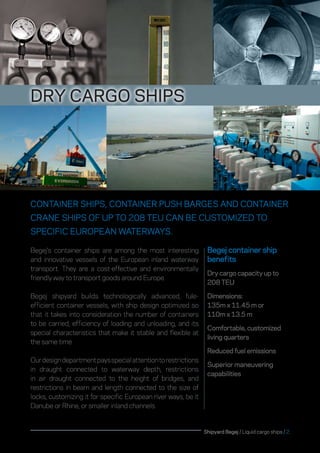 Shipyard Begej Container Vessels | PDF