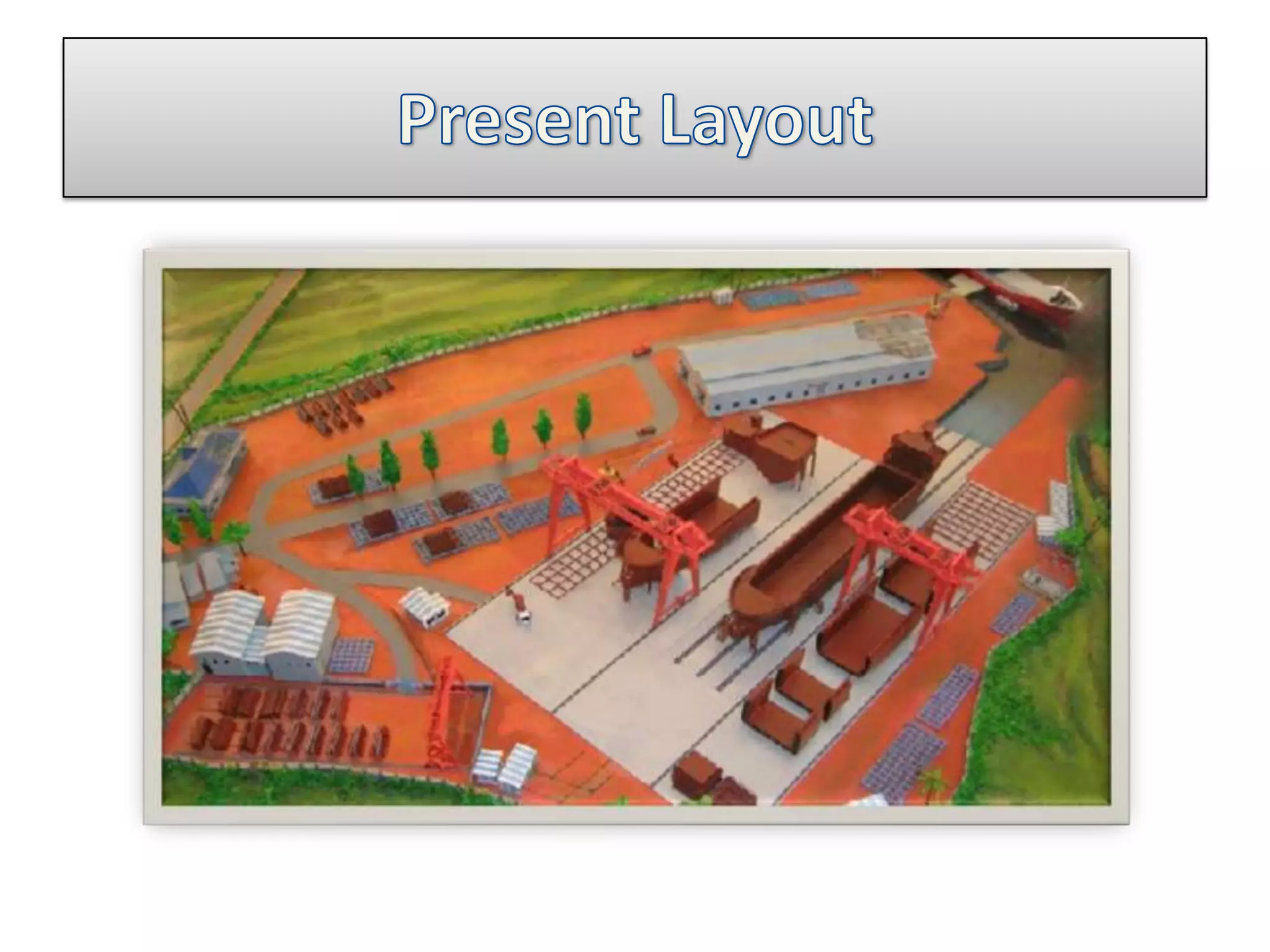 Shipyard layout improvement | PPTX