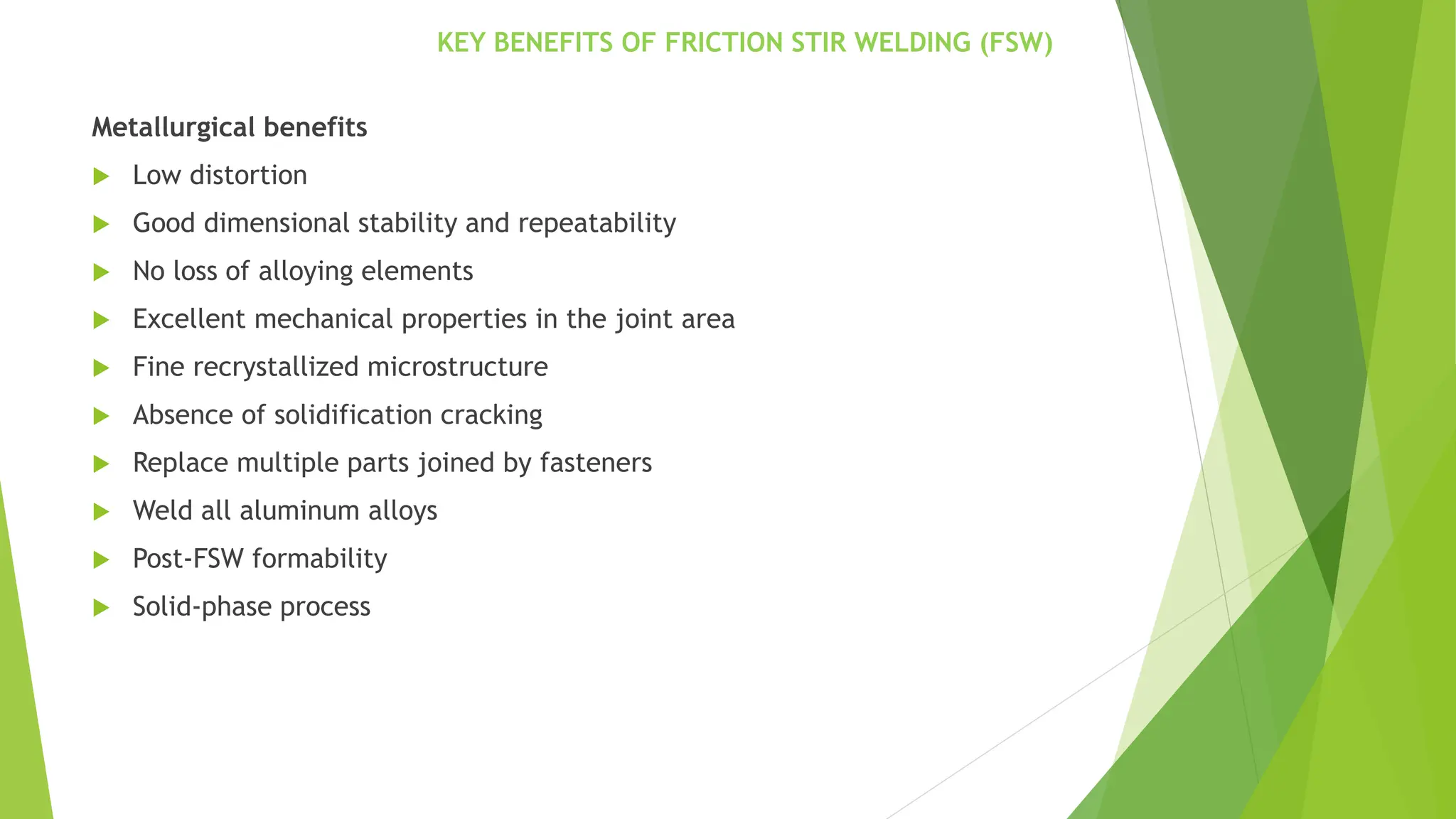 Investigation of Mechanical properties of Friction Stir welded AA6063 joints | PPT