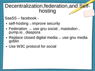 gnu و fsf پروژه های پیشنهادی | PPT
