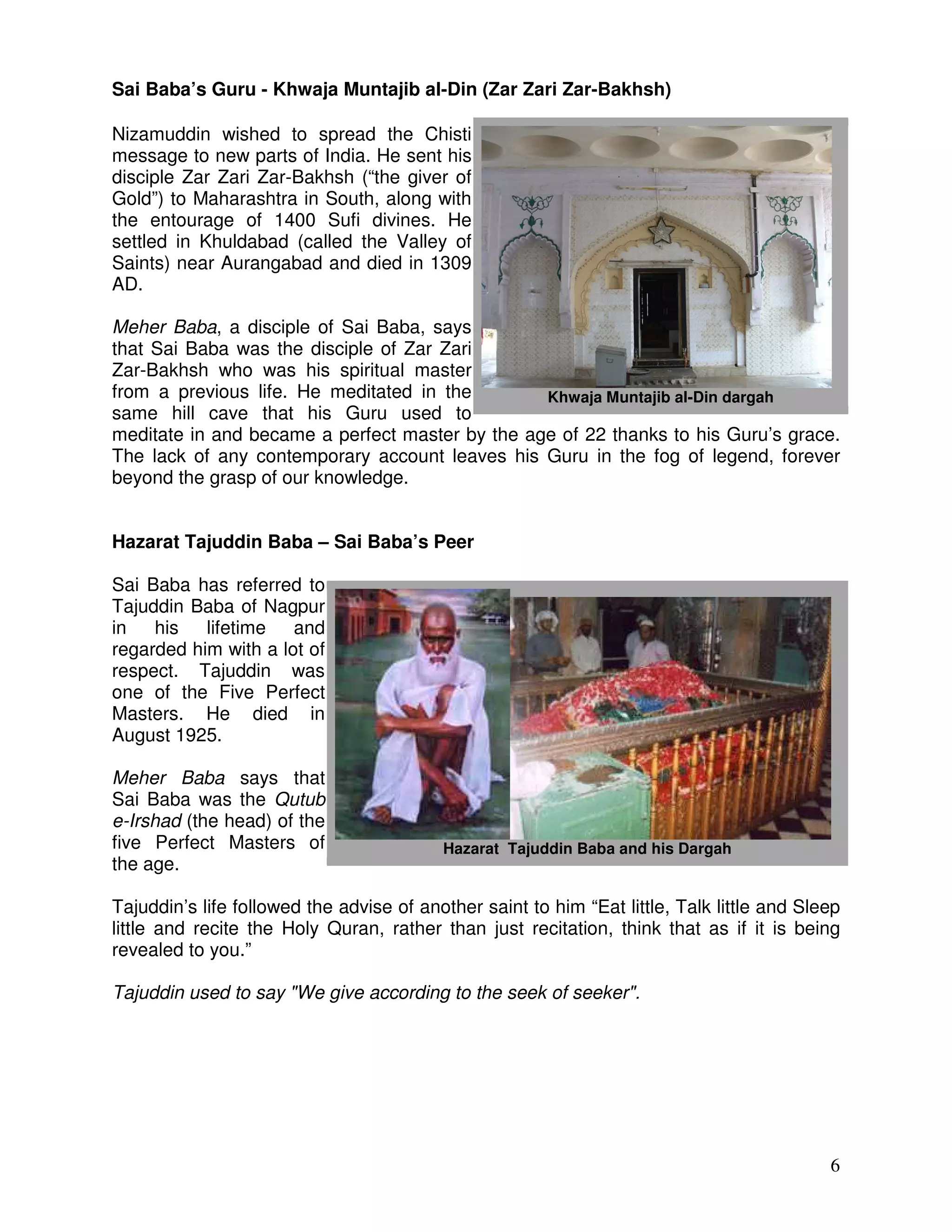 Shirdi Sai Baba | PDF