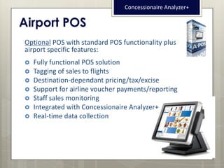 The use of Business Intelligence to maximise airport retail and F&B ...