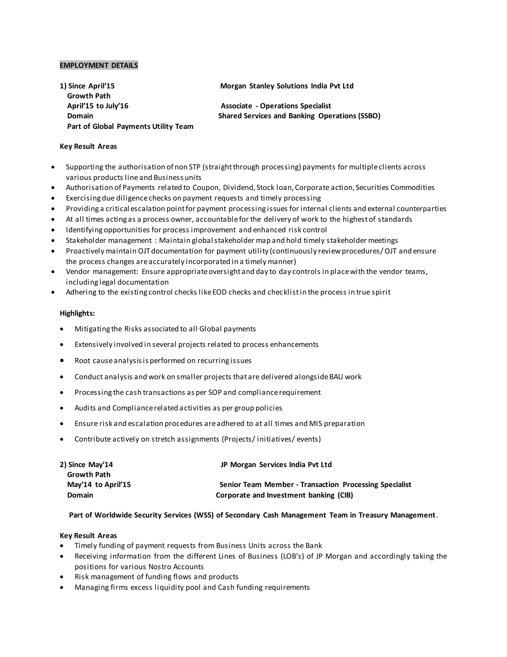 Shirish cv | PDF