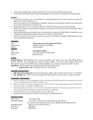 Shirish cv | PDF