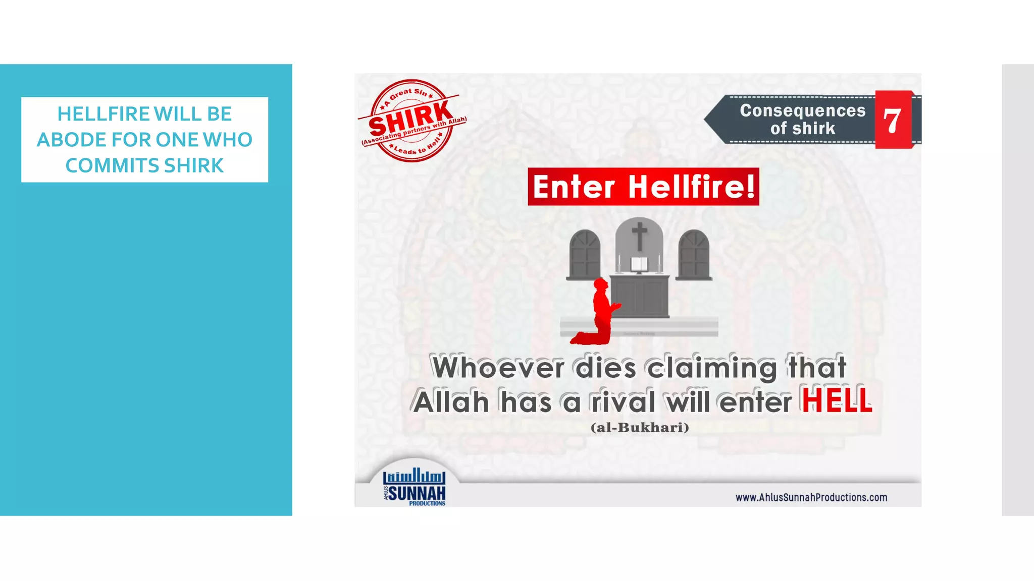 Shirk Explanation with Authentic hadeeth & Quran | PPT