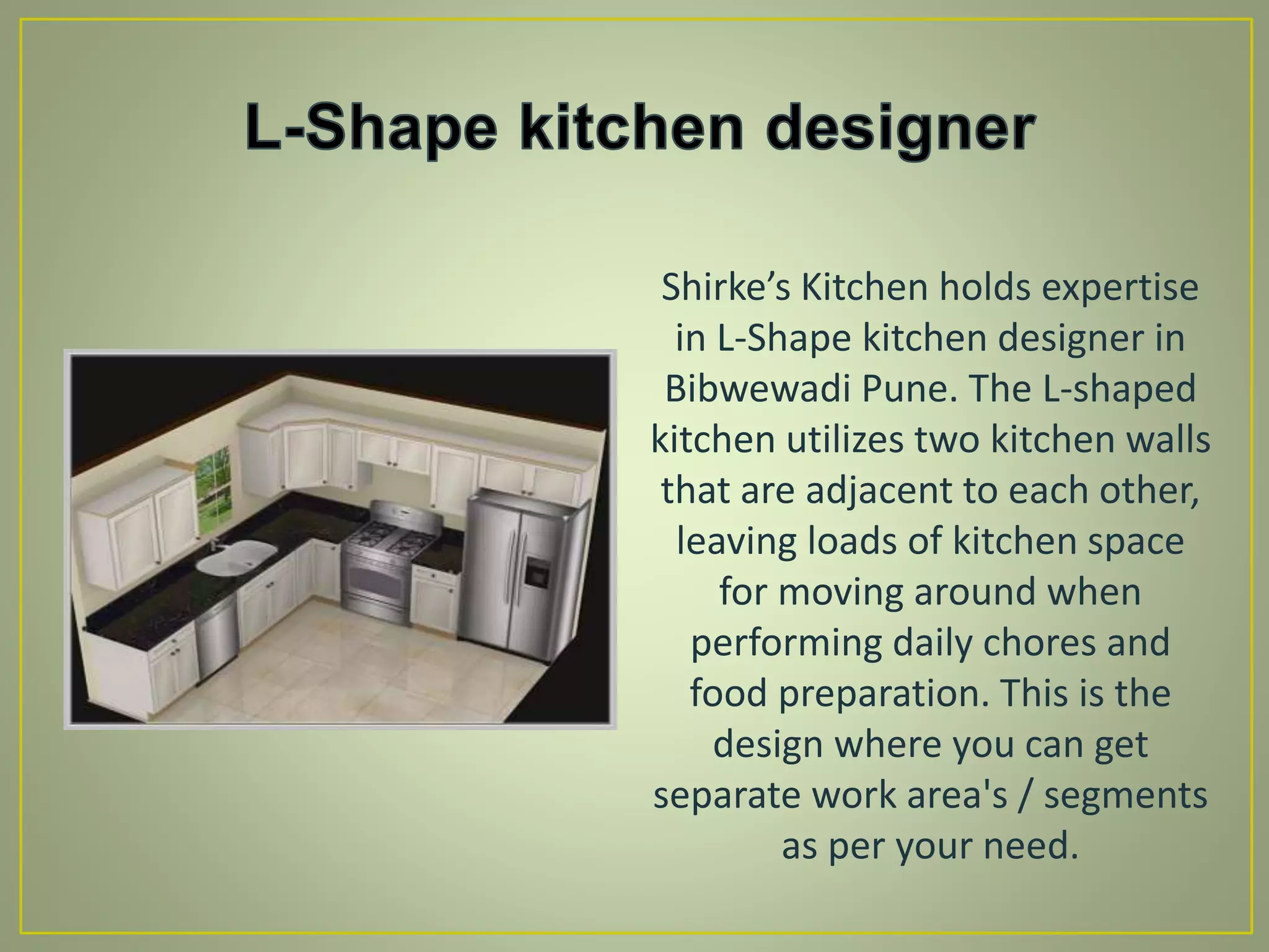 Shirke's kitchen interior ppt | PPT
