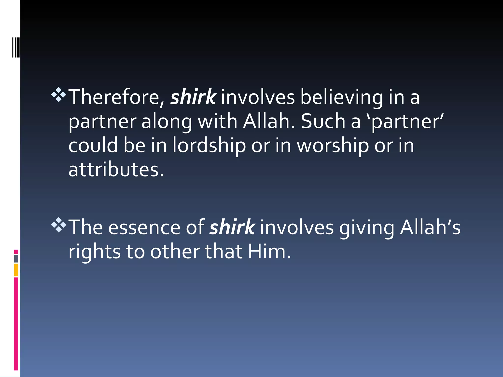 (Shirk) presentation | PPT
