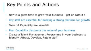 Shirlaws Accelerate Ayrshire Growth Talent Capability | PPT