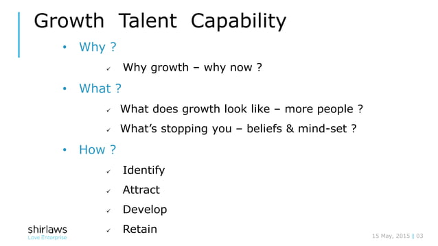 Shirlaws Accelerate Ayrshire Growth Talent Capability | PPT