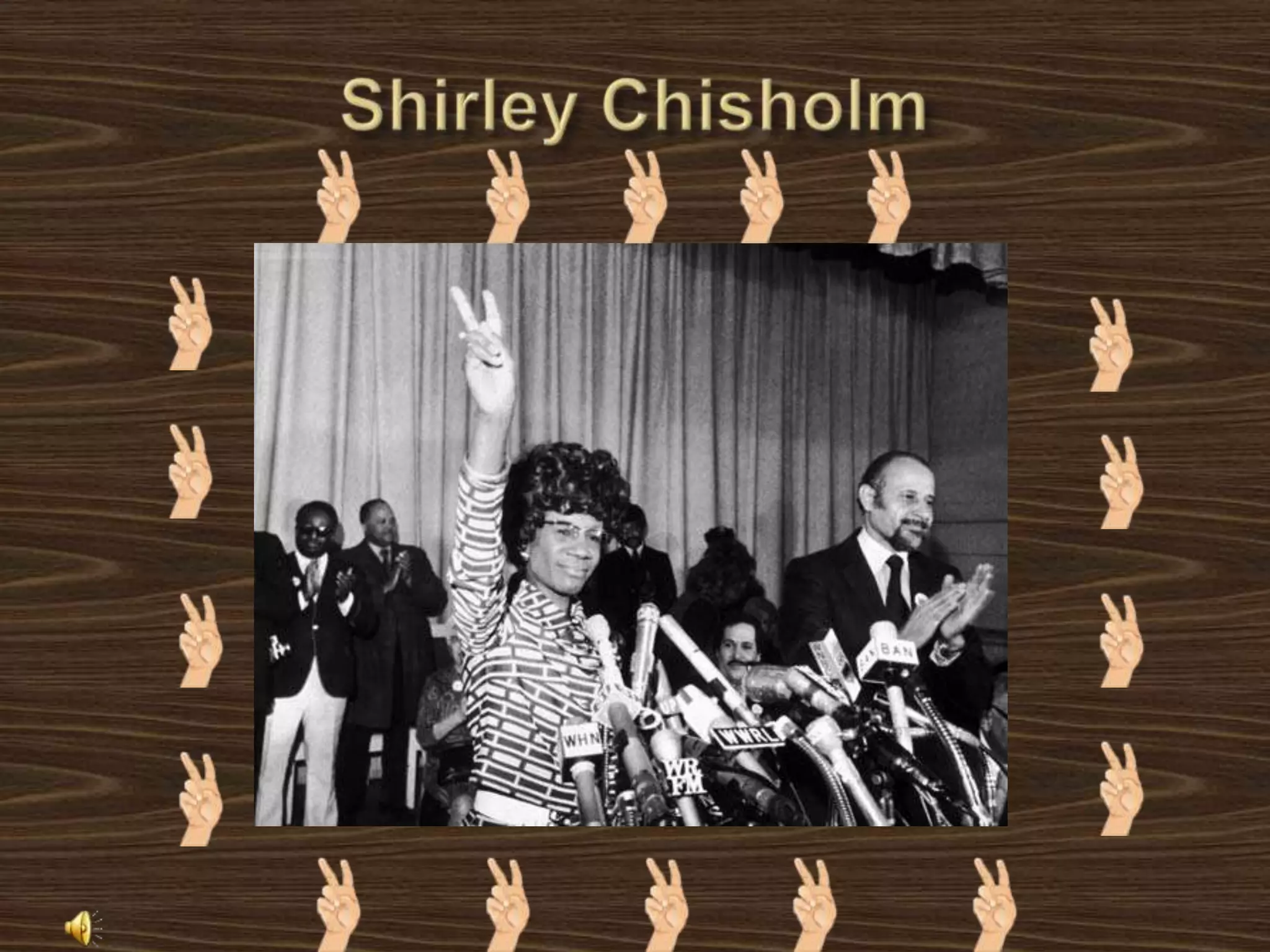 Shirley chisholm | PPTX